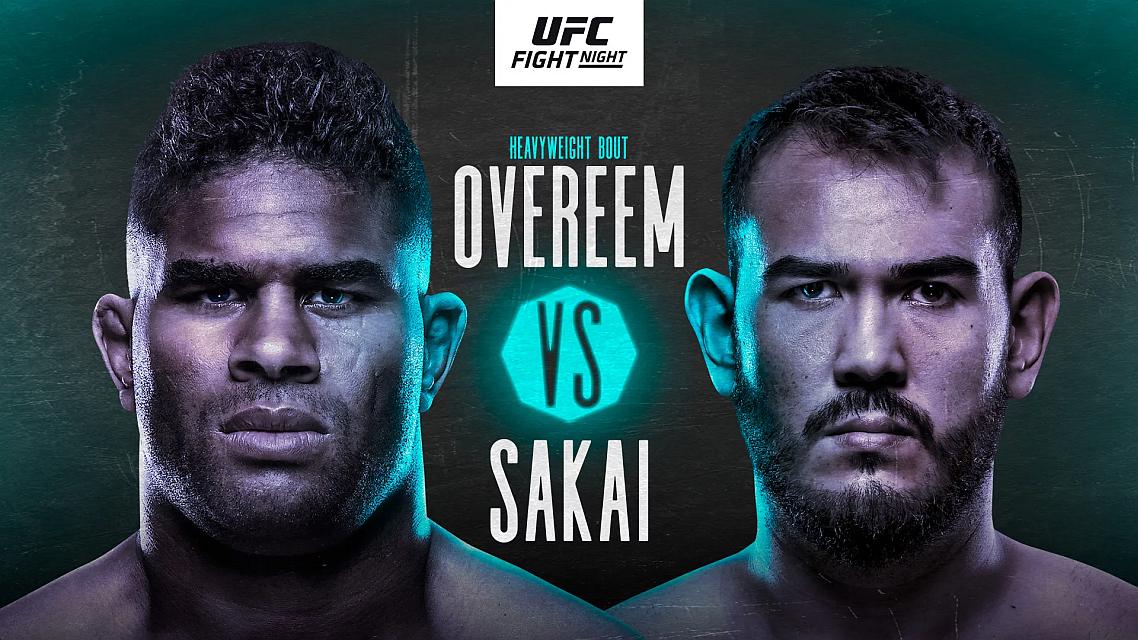 UFC Fight Night 176, Overeem vs Sakai (UFC Fight Night 176, Overeem vs ...