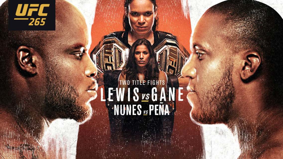 UFC 265 Lewis vs Gane (UFC 265 Lewis vs Gane) - MojTV