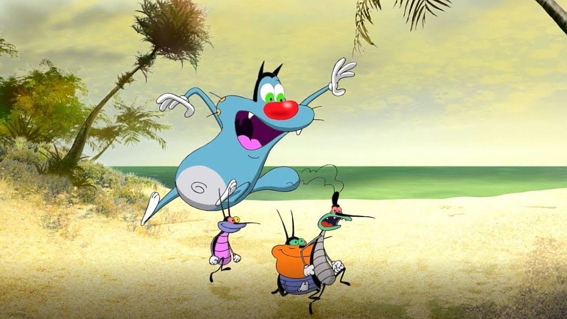 Oggy i žohari - film (Oggy and the Cockroaches / Oggy et les cafards ...