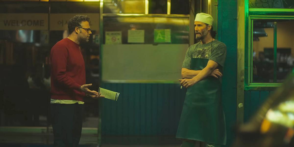 Keanu Reeves, Seth Rogen i Aziz Ansari u komediji "Good Fortune ...