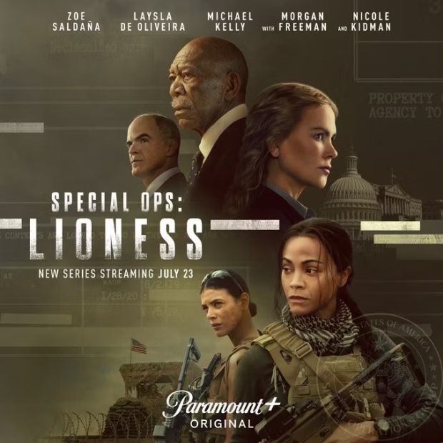 Zoe Saldaña spremna je za borbu u najavi serije "Special Ops: Lioness ...